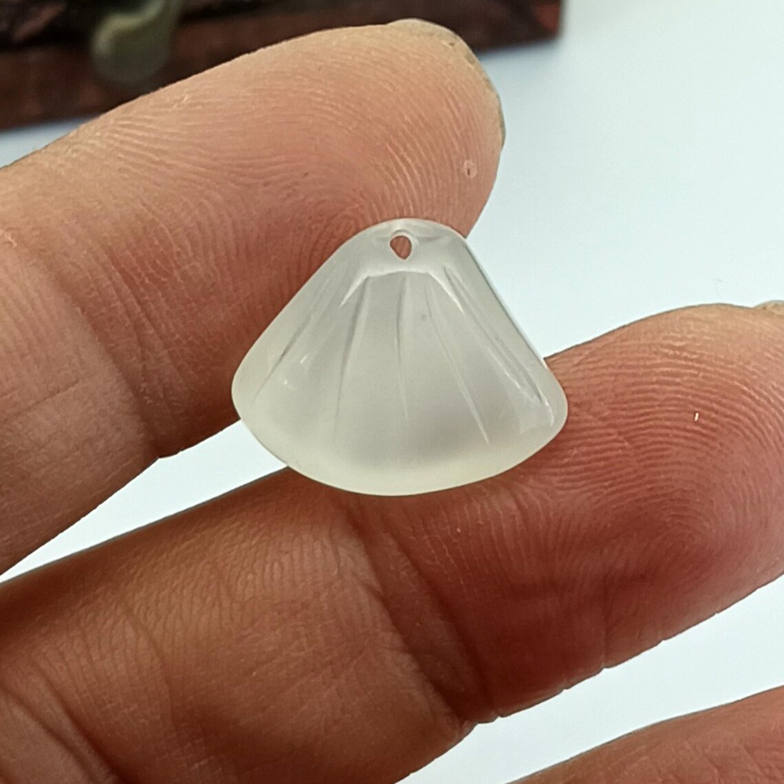 Natural Xiuyan Jade Pendant Ancient China Culture Carving Jade Shell ...