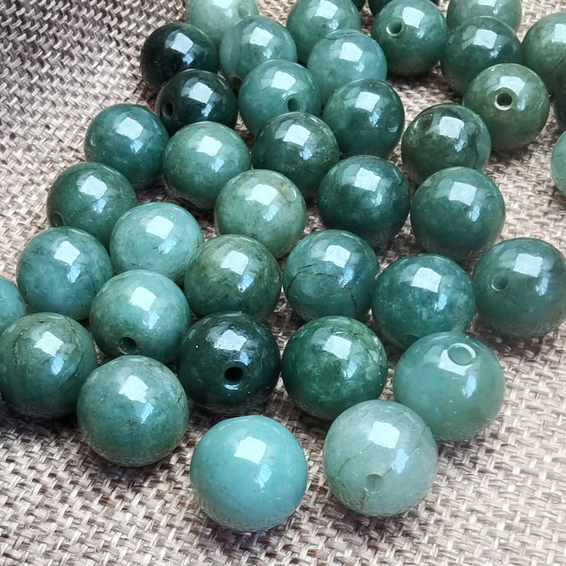 Burma Jadeite Beadsjade Beadsburma Jade Beadsgreen Jade - Etsy