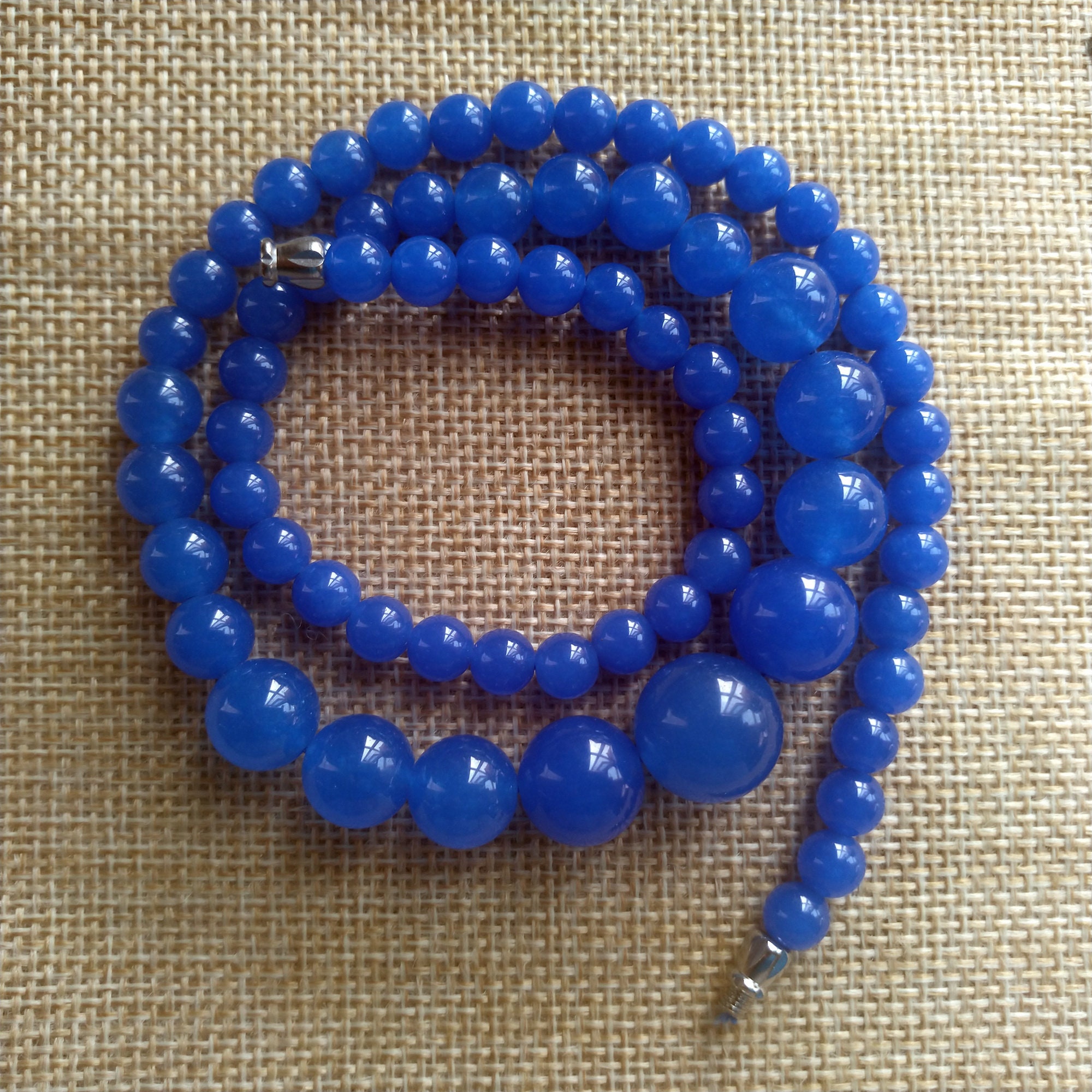 Round Jade Beads 6mm to 14mm Apprx 60 Beads 15 Inches 10 Color | Etsy