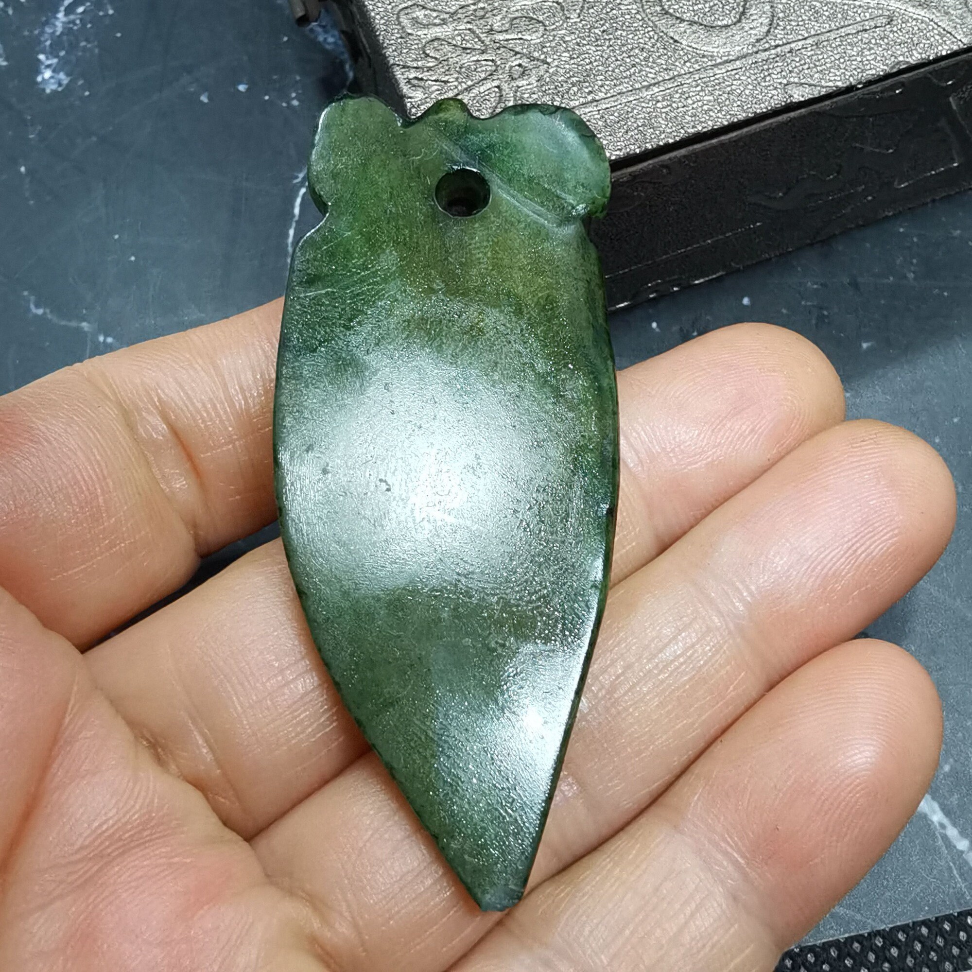 Archaistic Design Jade Pendant Ancient China Culture Carving - Etsy