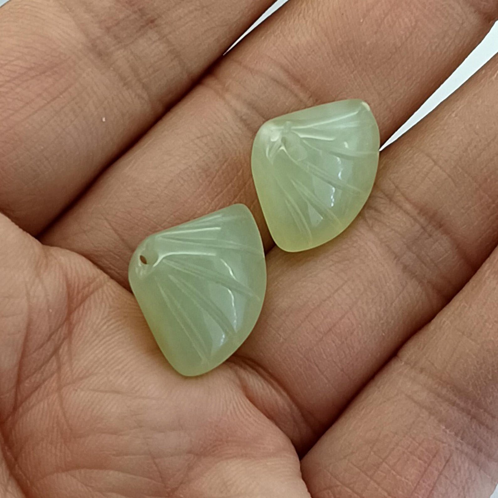 Natural Xiuyan Jade Pendant Ancient China Culture Carving Jade Shell ...