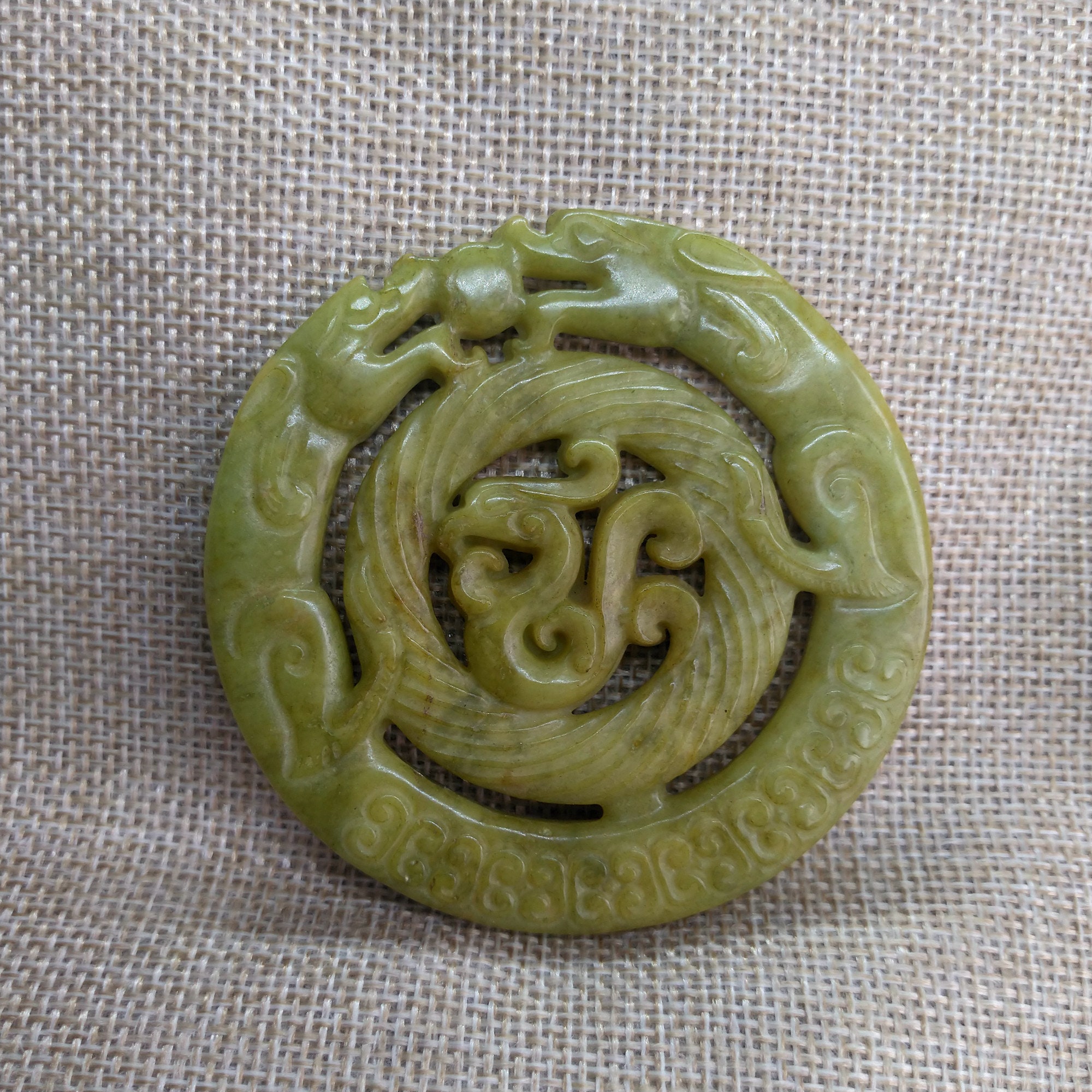 Antique Jade Pendant Ancient China Culture Carved Jade Pendant | Etsy