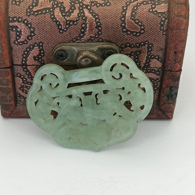 Asian Jade Pendant - Etsy