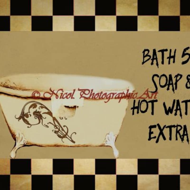 Soap 5 Cents Sign - Etsy
