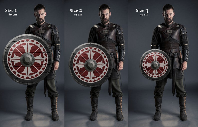 Uhtred Last Kingdom Shield Replica VIKINGS | Etsy