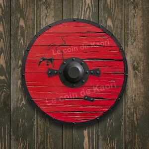 Ragnar Lothbrok Vikings Wood Shield Replica Cosplay Lagertha - Etsy Canada