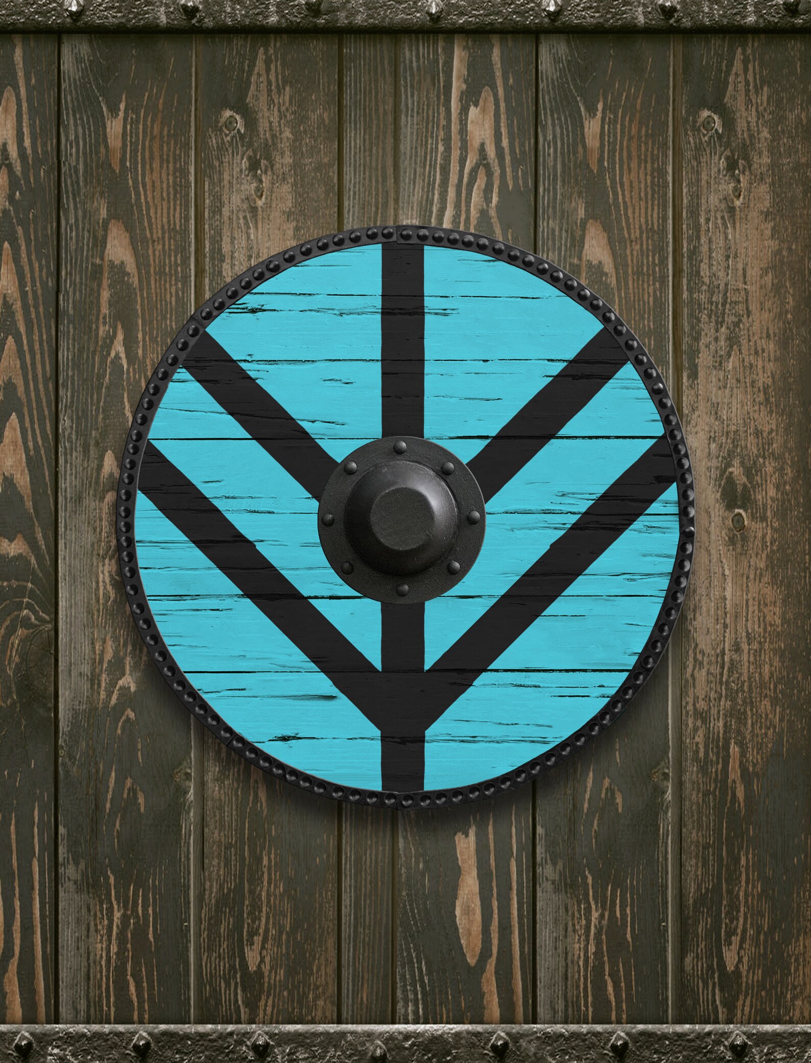 Lagertha Lothbrok Vikings Shield Wood Scale 1/1 Replica | Etsy