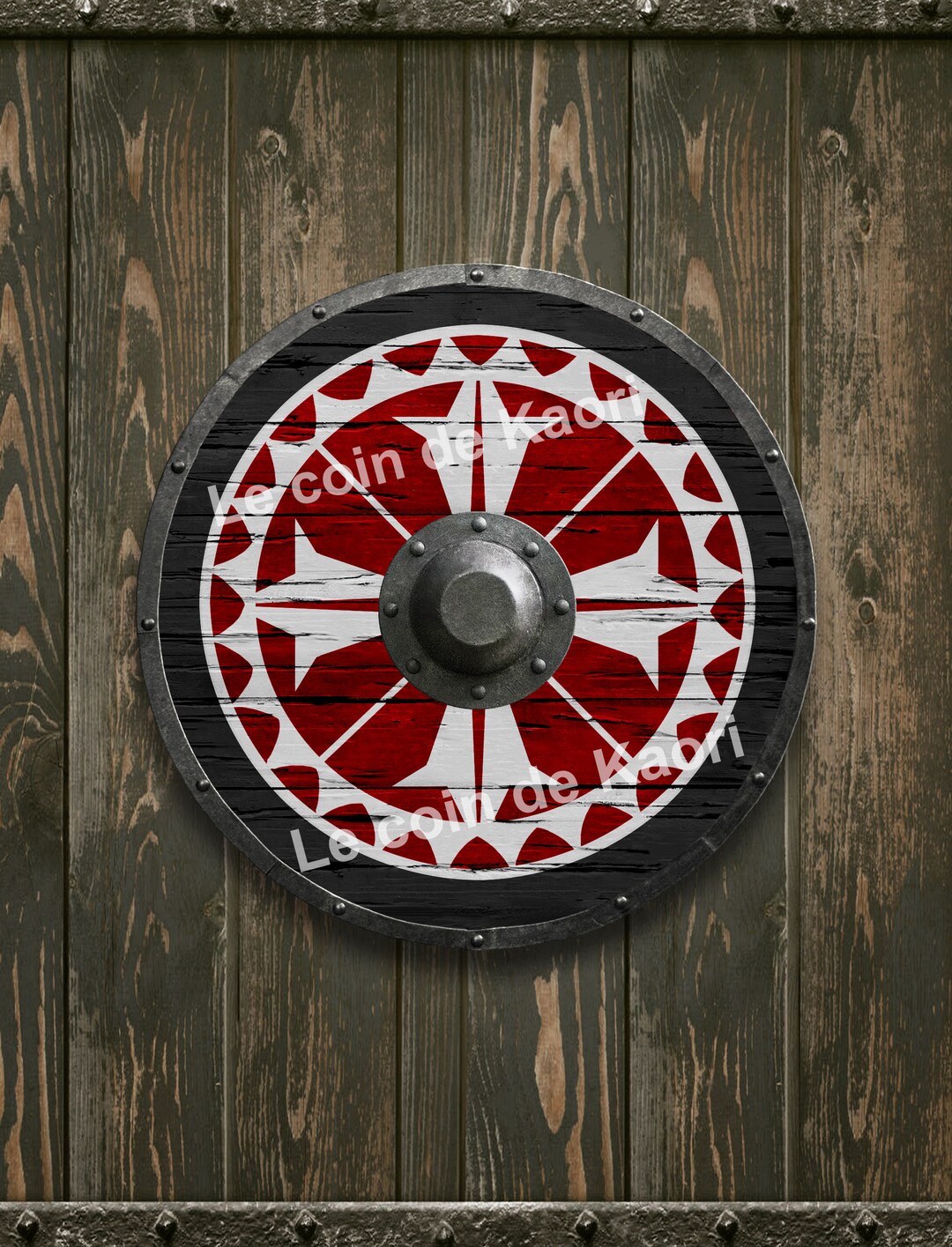 Uhtred Last Kingdom Shield Replica VIKINGS - Etsy