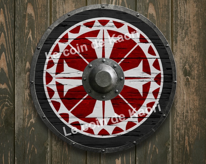 Uhtred Last Kingdom Shield Replica - VIKINGS - Etsy