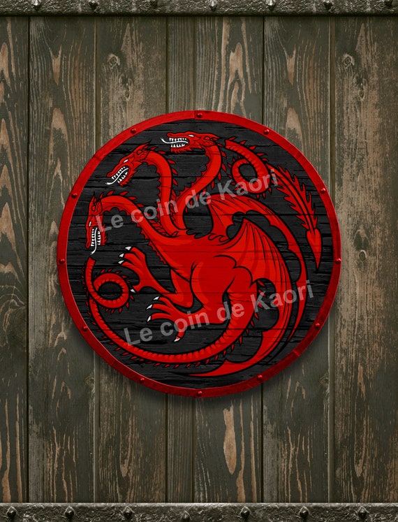 Game Of Thrones House Targaryen Banner