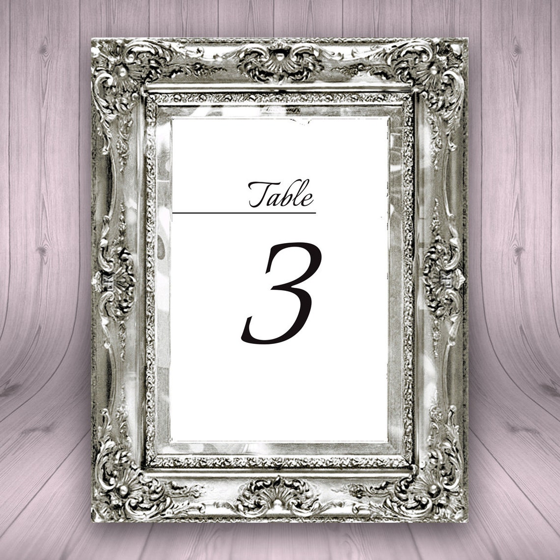 Table Numbers 4x6 Table Numbers Printable Wedding Table Numbers 1-30 ...