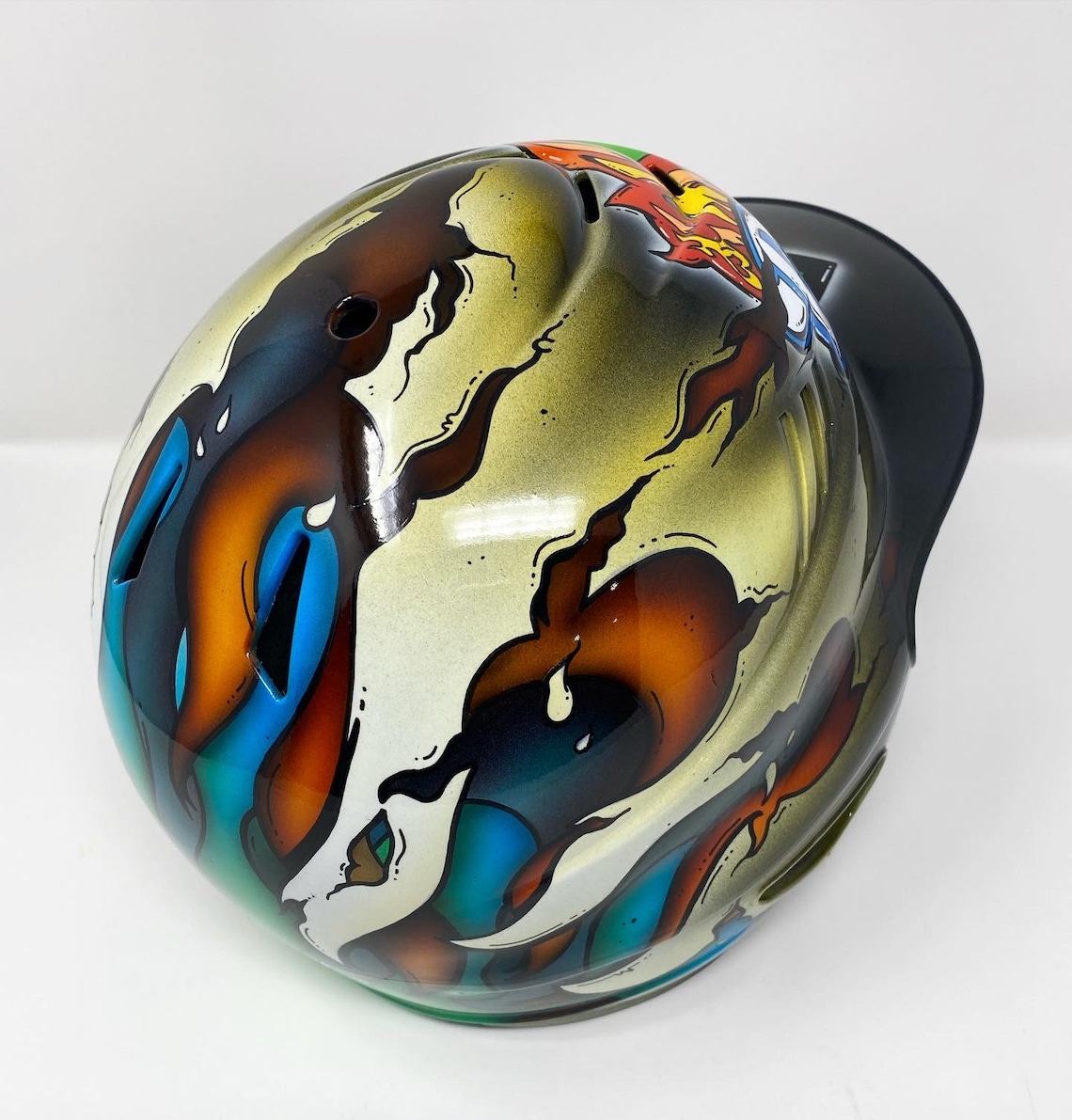 Custom Painted Helmet - Etsy