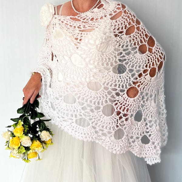 Fall Wedding Shawl - Etsy