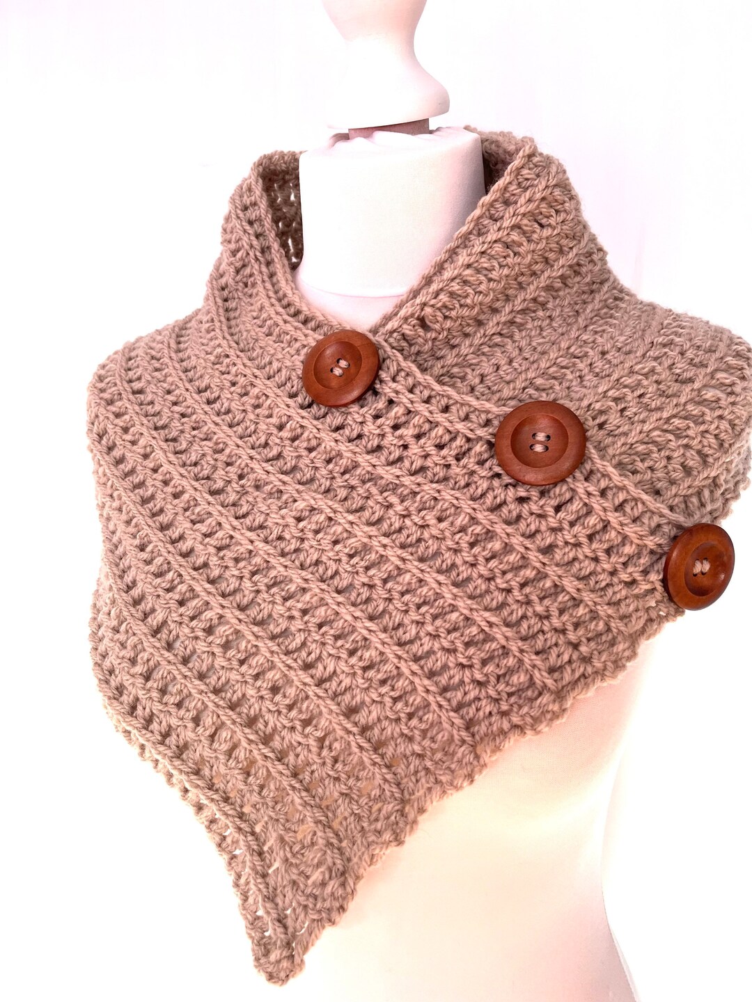 Oatmeal Crochet Cowl Irish Cowl Neck Warmer Cable , Collar Infinity ...