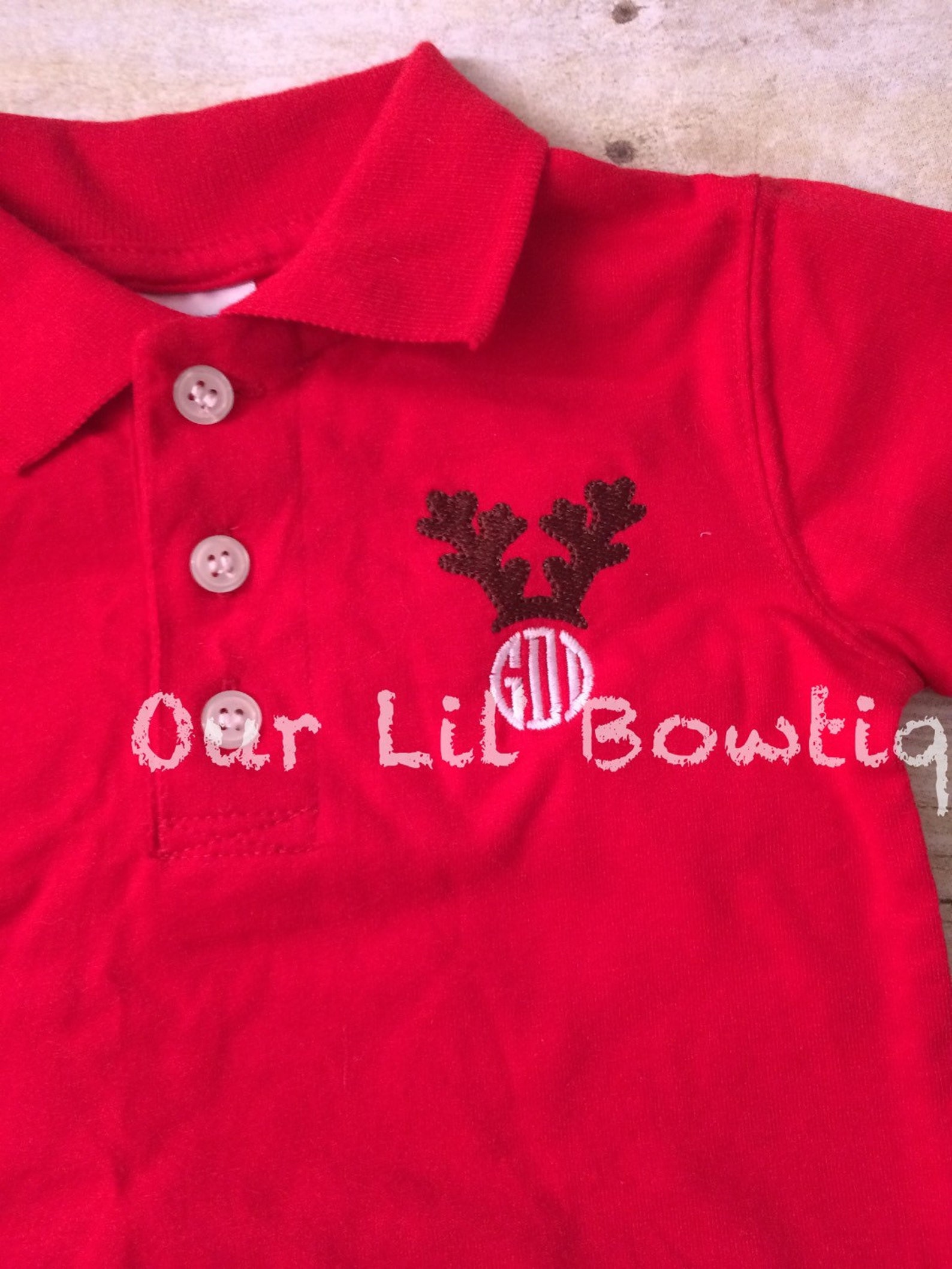 Reindeer Polo Christmas Polo Christmas Reindeer Polo - Etsy