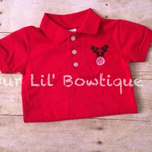 Reindeer Polo - Christmas Polo - Christmas Reindeer Polo - Reindeer ...