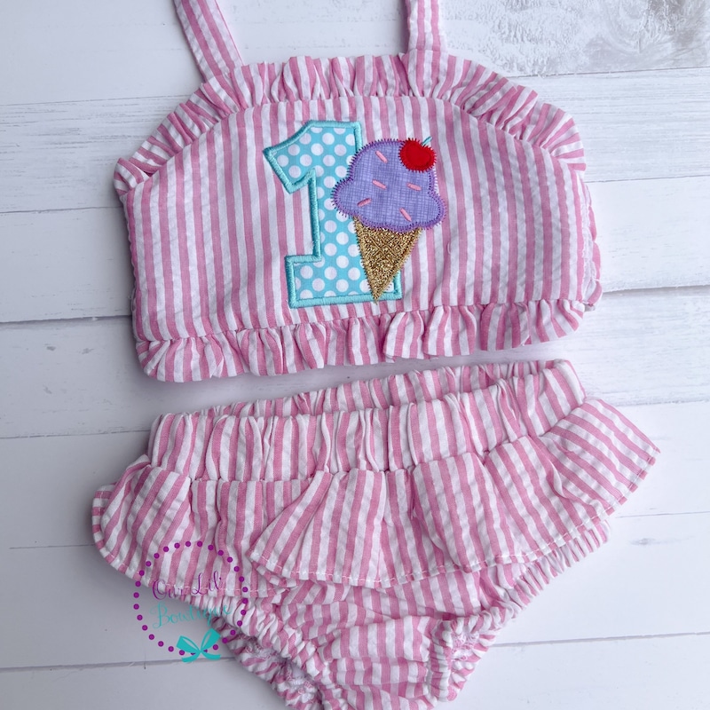 Girls Birthday Suit - Etsy