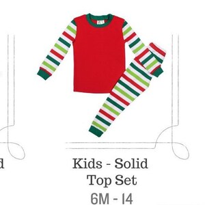 PRE-ORDER Santas Sleigh Pajamas - Christmas Pjs- Pajamas- Personalized ...