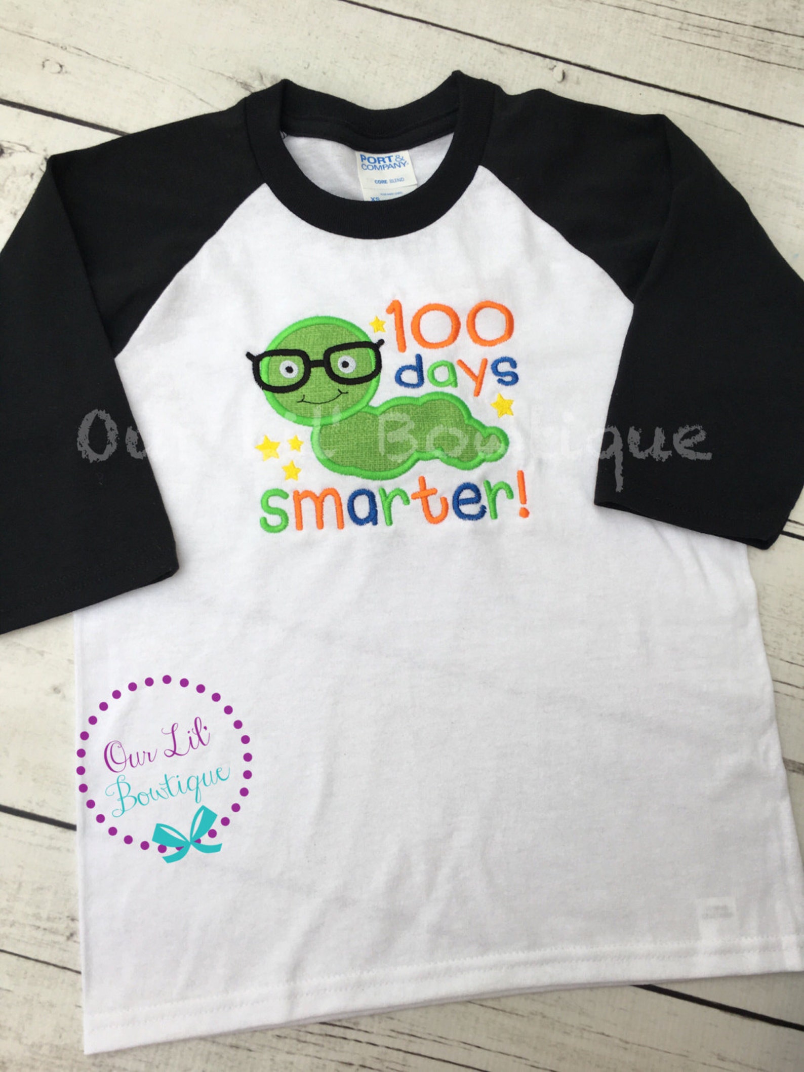 100 Days Smarter 100th Day of School Shirt 100 Days of | Etsy