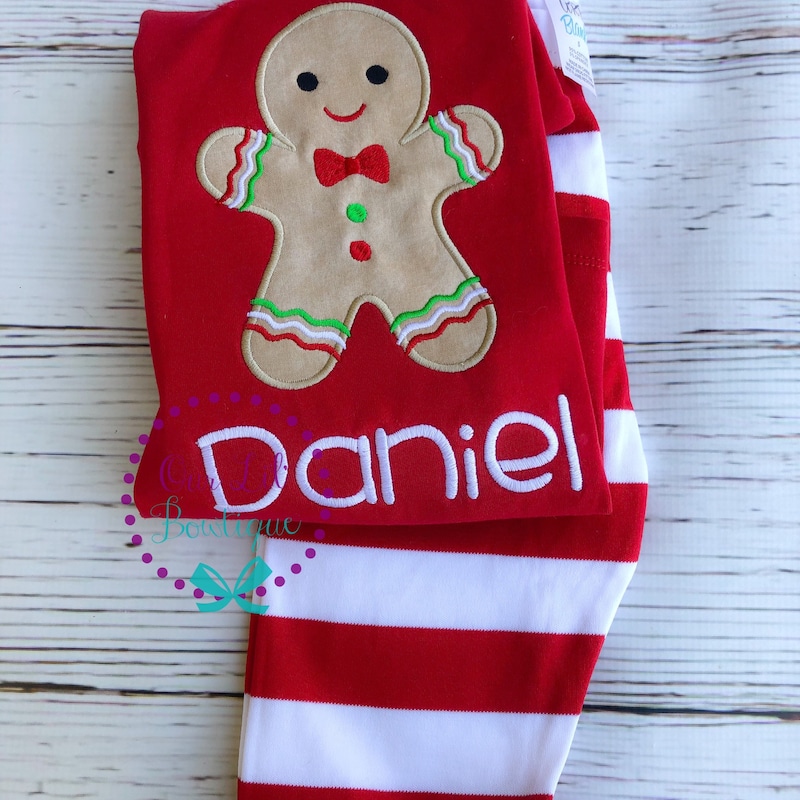 Gingerbread Pajamas - Etsy