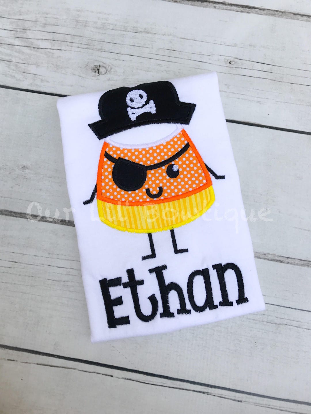 Candy Corn Pirate Halloween Shirt Boy Halloween Shirt - Etsy