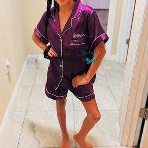 Cheer Pajamas - Cheer Pjs - Cheer Birthday - Personalized Birthday ...