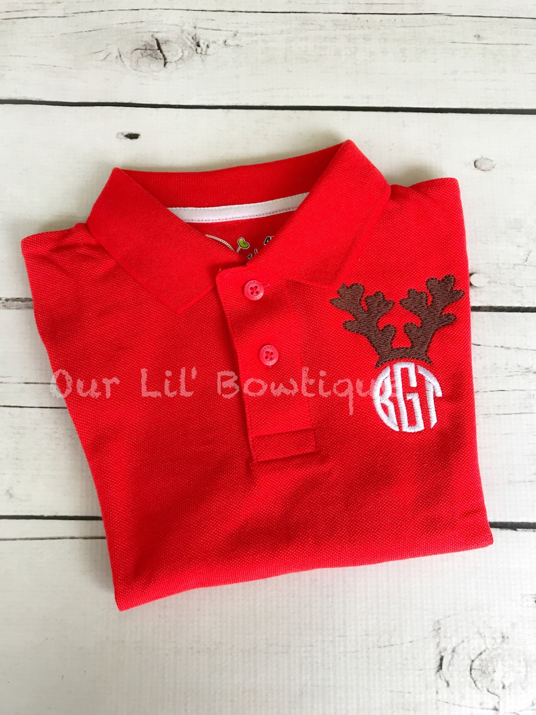Reindeer Polo - Christmas Polo - Christmas Reindeer Polo - Reindeer ...