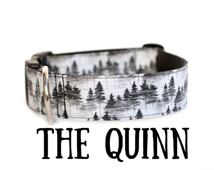 Forest Dog Collar Trees Dog Collar Outdoor Nature Dog | Etsy