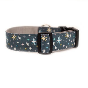 Retro Star Dog Collar, Boy Dog Collar, Girl Dog Collar, Star Dog Collar ...