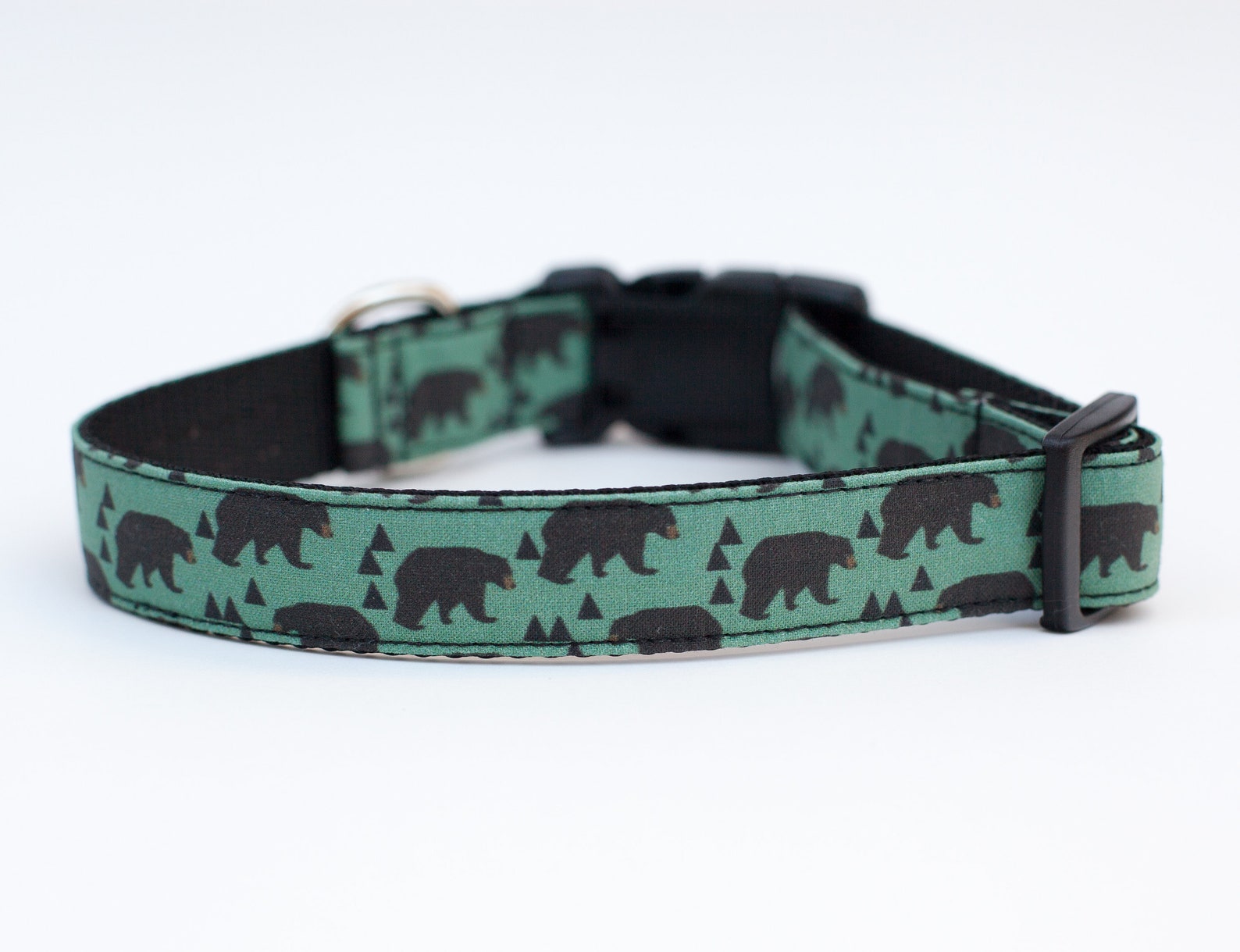 Bear Dog collar Adventure Nature Woodland collar outdoor | Etsy