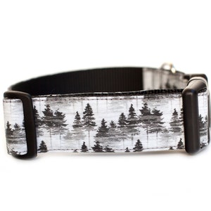 Forest Dog Collar, Trees Dog Collar, Outdoor Nature Dog Collar ...