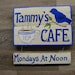 Blue Bird Cafe Sign... Customize It - Etsy