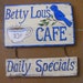 Blue Bird Cafe Sign... Customize It - Etsy