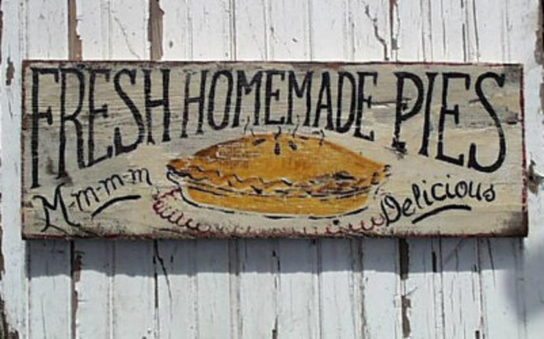 Fresh Homemade Pies Sign..Customize It | Etsy
