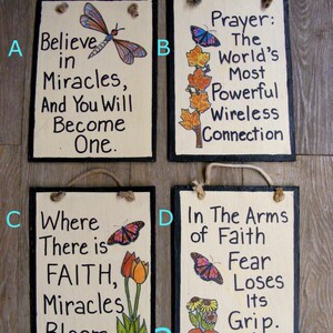 Inspirational Signs I - Etsy