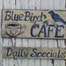 Blue Bird Cafe Sign... Customize It | Etsy