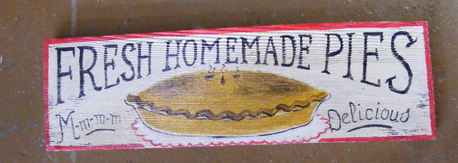 Fresh Homemade Pies Sign..customize It - Etsy