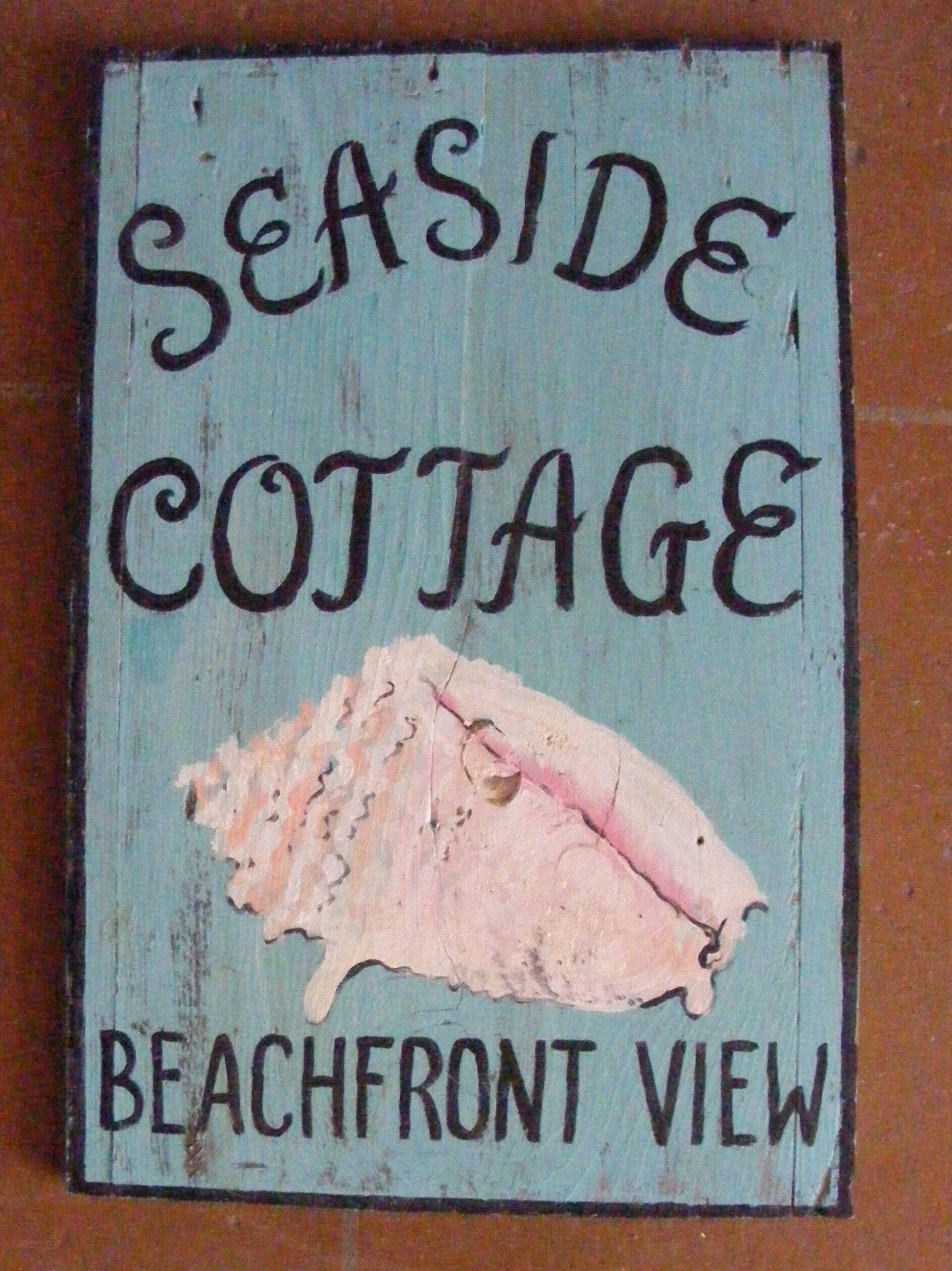 Sea Side Cottage Sign--customize It - Etsy