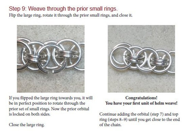 Chainmaille Tutorial, Easy Chainmaille Instructions, Jewelry Design ...