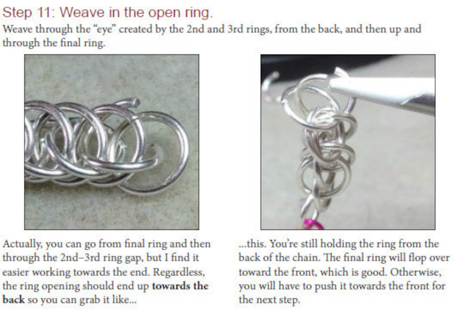 HALF PRICE! 7 Chainmaille Tutorials Made Easy Chain Maille Tutorial ...