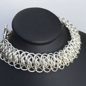 Easy Chainmaille Instructions for Viperscale, Chain Maille Jewelry Tutorial, Jewelry ...