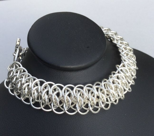 Easy Chainmaille Instructions for Viperscale Chain Maille | Etsy