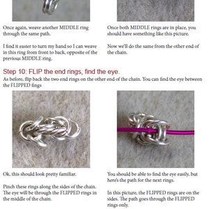 Byzantine Made Easy, Chainmaille Tutorial, Jewelry Making Instructions ...