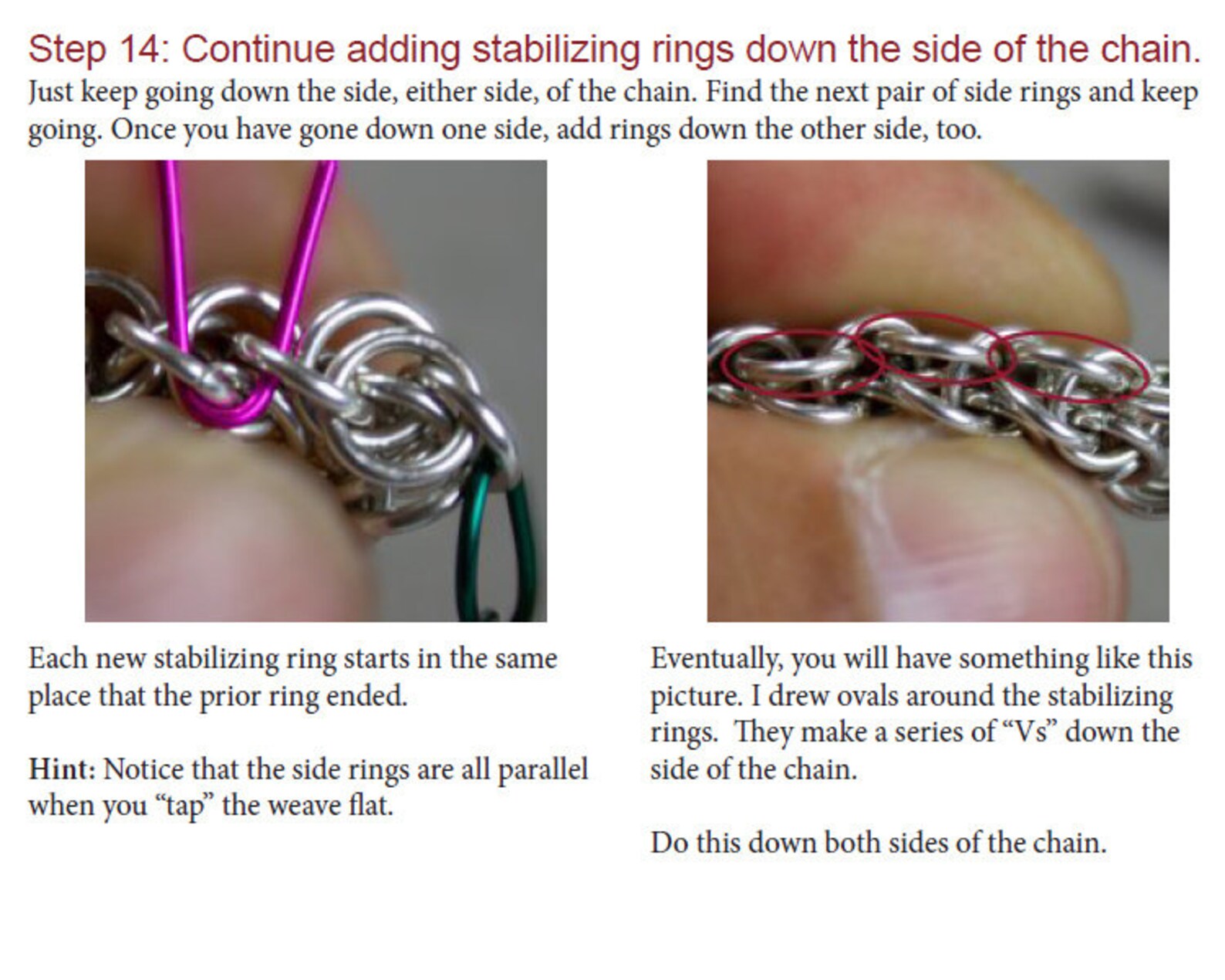 Elfweave Chainmaille Instructions, Easy Chainmaille Tutorial, Jewelry Design Instructions, PDF ...
