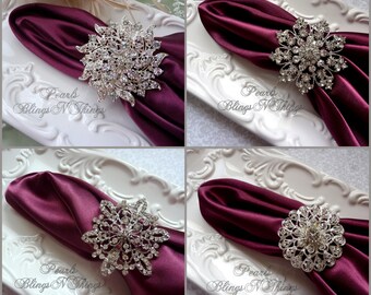 Gold napkin rings | Etsy