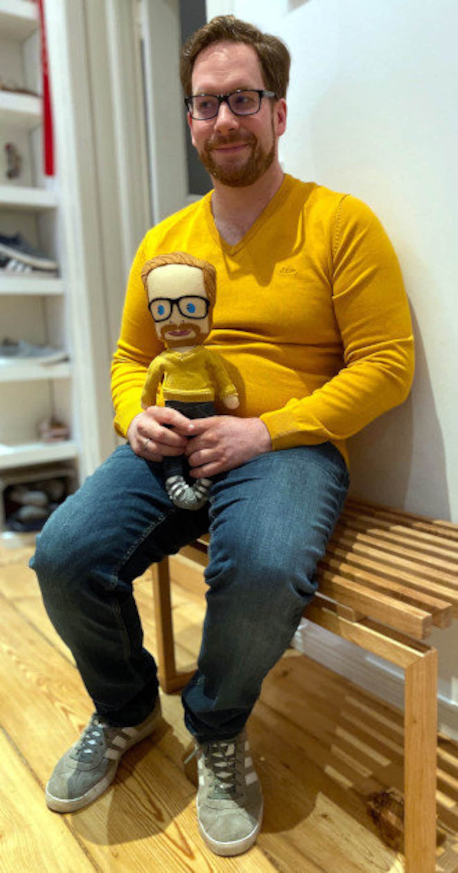 Mini-minime Personalizes Portrait Doll Selfie Doll - Etsy