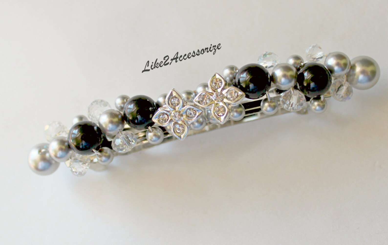 Bridal Pearl Barrette Wedding Barrette Pearl Hair - Etsy
