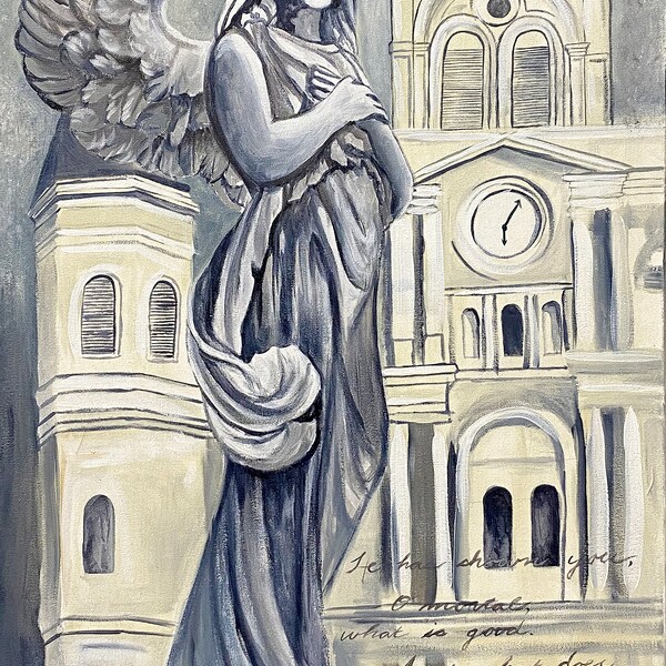 Cemetery Angel - Etsy