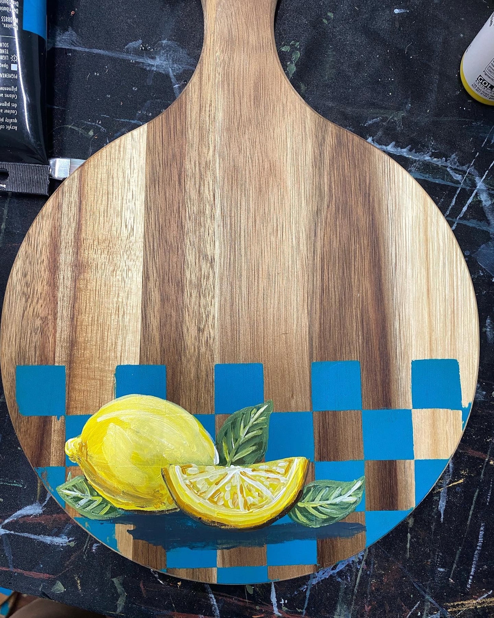 Hand Painted, Charcuterie, Cheese Board - Etsy