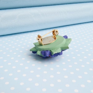 Violet Posy Brooch Pin - Etsy